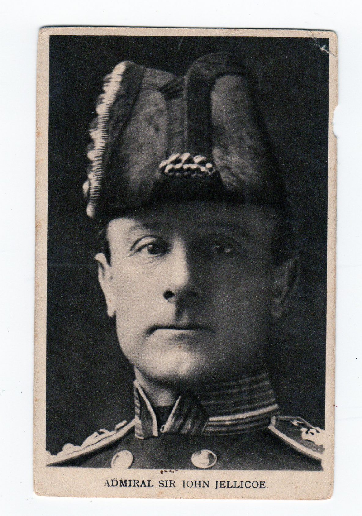 White border postcard. Admiral Sir John Jellicoe. Royal Navy. | Jackie ...