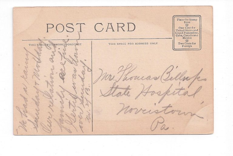 Old postcard. St Joseph’s Hospital, Reading, Pennsylvania. | Jackie's Vintage Postcards