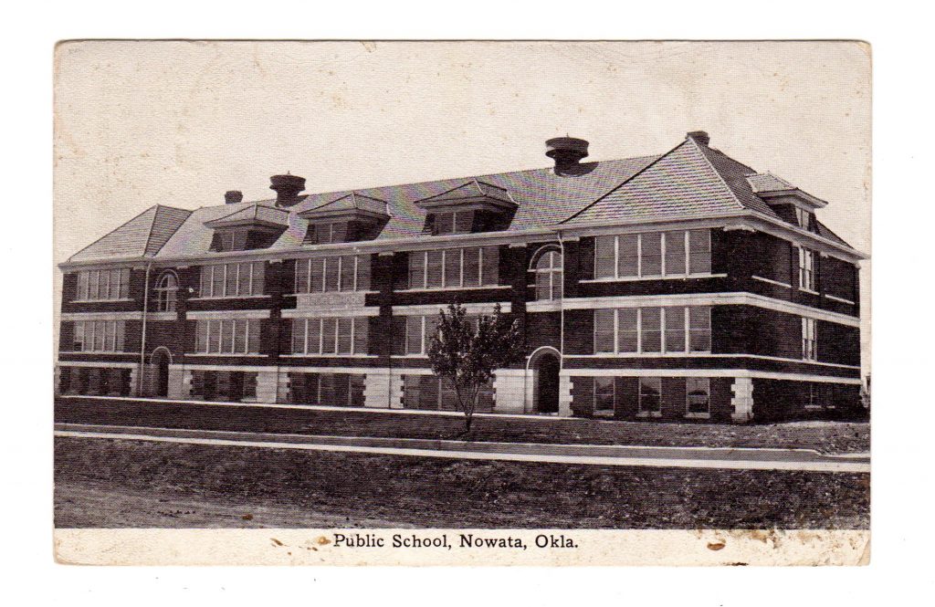 Old postcard. Public School, Nowata, Oklahoma. 1912. | Jackie's Vintage ...