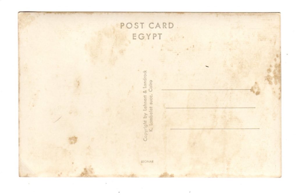Real Photo Postcard, Hieroglyphics, Egypt. | Jackie's Vintage Postcards
