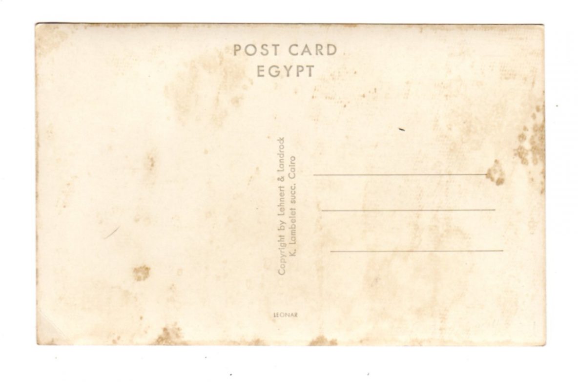 Real Photo Postcard, Hieroglyphics, Egypt. | Jackie's Vintage Postcards