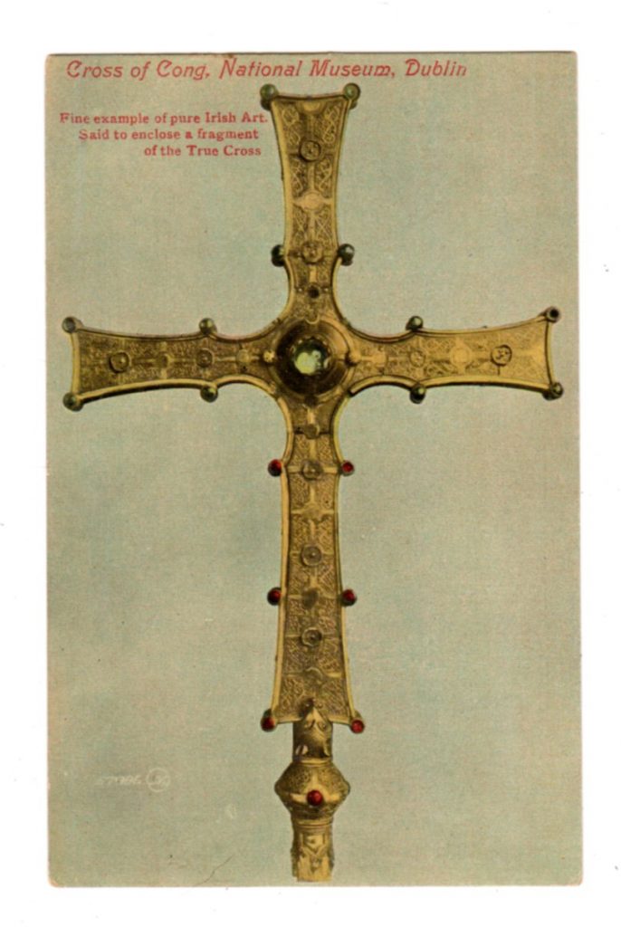 Old postcard. Cross of Cong, National Museum, Dublin, Ireland. | Jackie ...