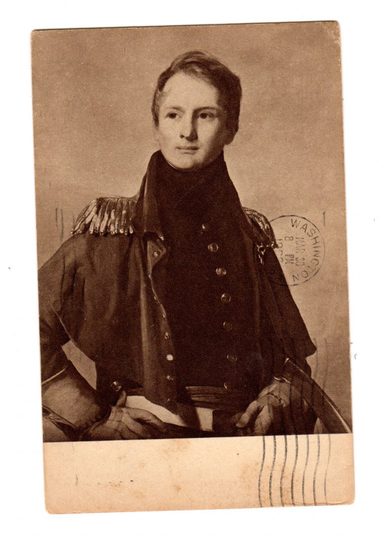 Old postcard. Major Thomas Biddle, Portrait by Thomas Sully, Mellon ...