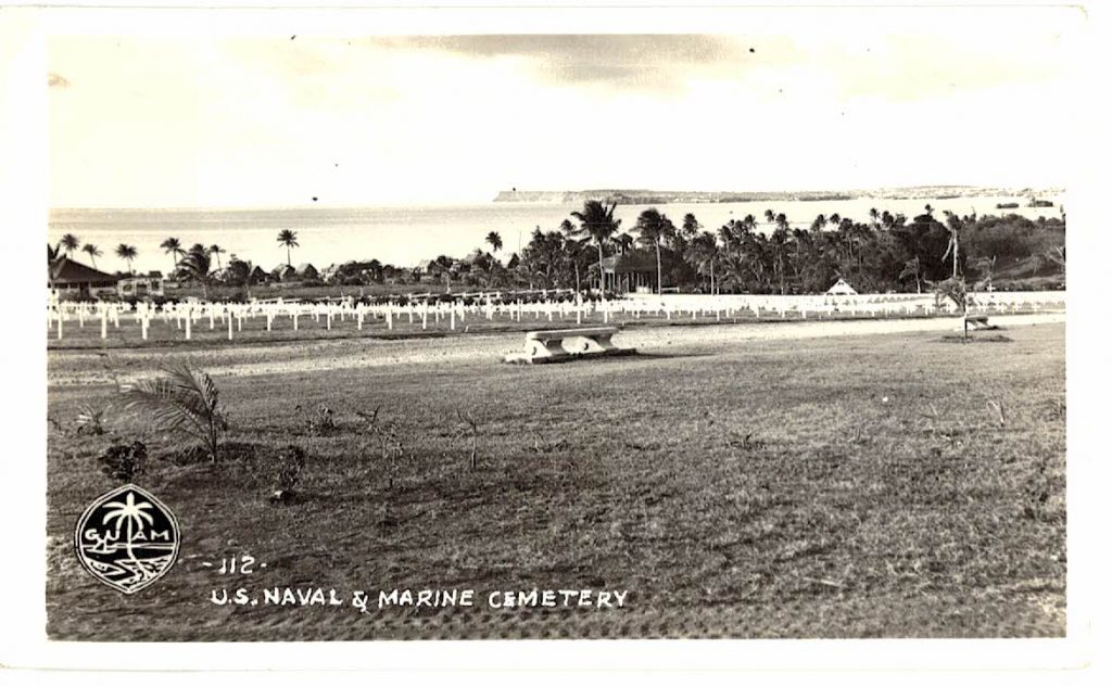 Real Photo Postcard. US Naval and Marine Cemetery Guam. RPPC. | Jackie ...