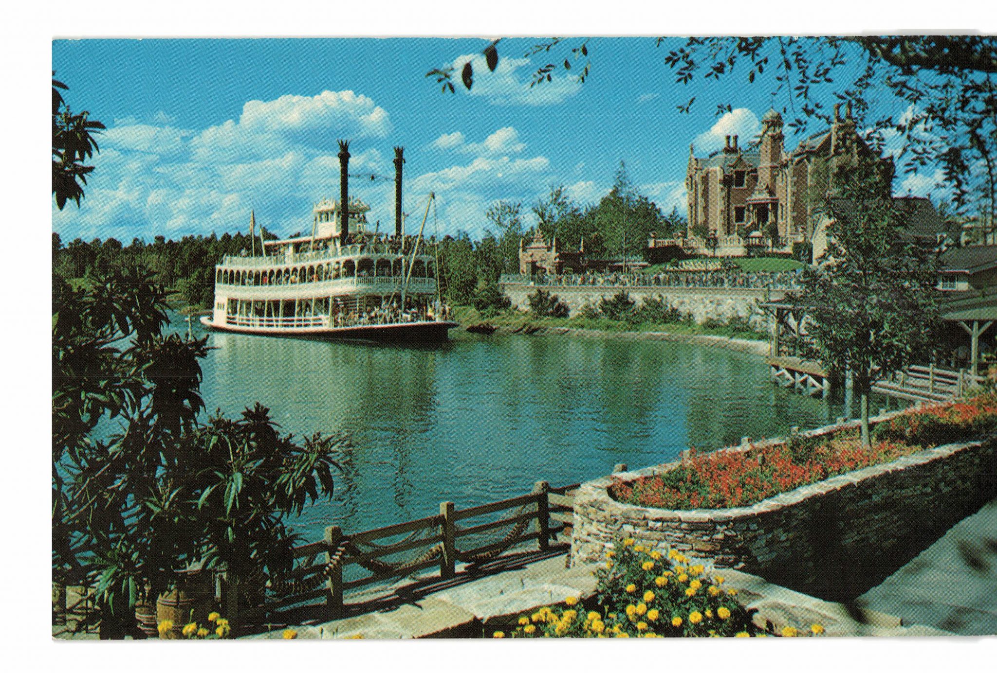 Chrome postcard. Walt Disney World, Orlando, Florida. The Admiral Joe ...