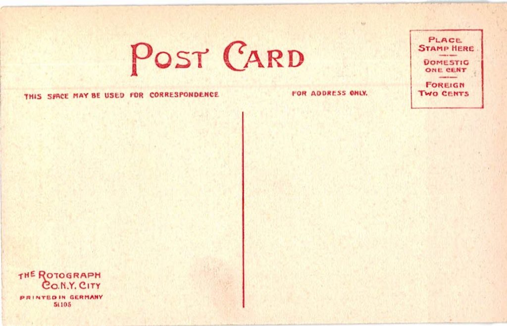 Old postcard. Roadway along Tumbling Run, Pottsville, Pennsylvania. | Jackie's Vintage Postcards