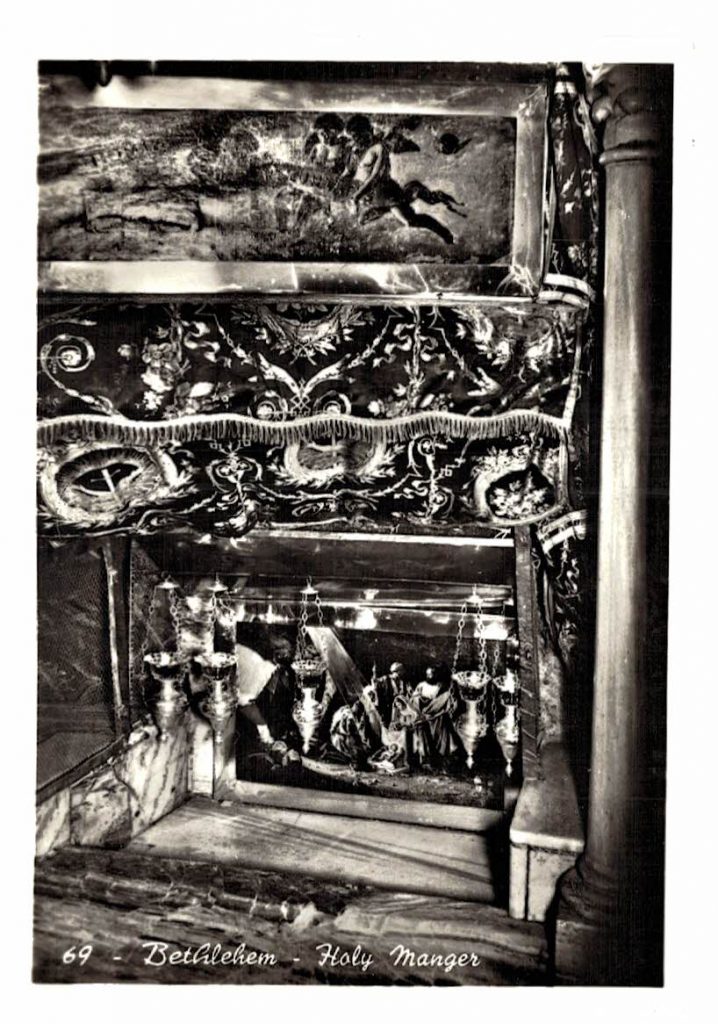 Real Photo Postcard. Holy Manger, Bethlehem, Israel. RPPC. | Jackie's ...