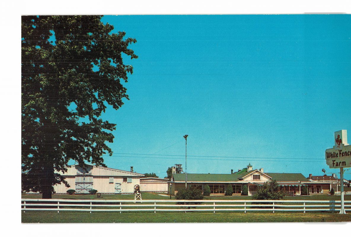 Chrome Postcard. White Fence Farm, Joliet, Illinois. | Jackie's Vintage ...