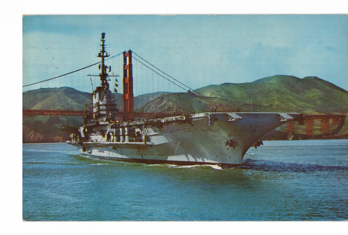 Linen postcard. USAF, Interdenominational Chapel at the Brookley Air ...