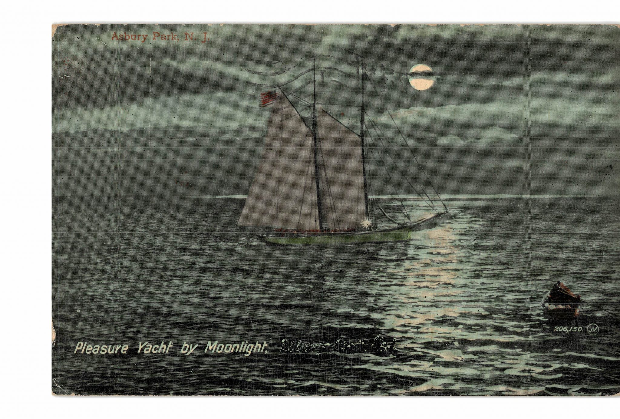 Linen postcard. Crap Game, Reno, Nevada. Men, gambling, smoking ...