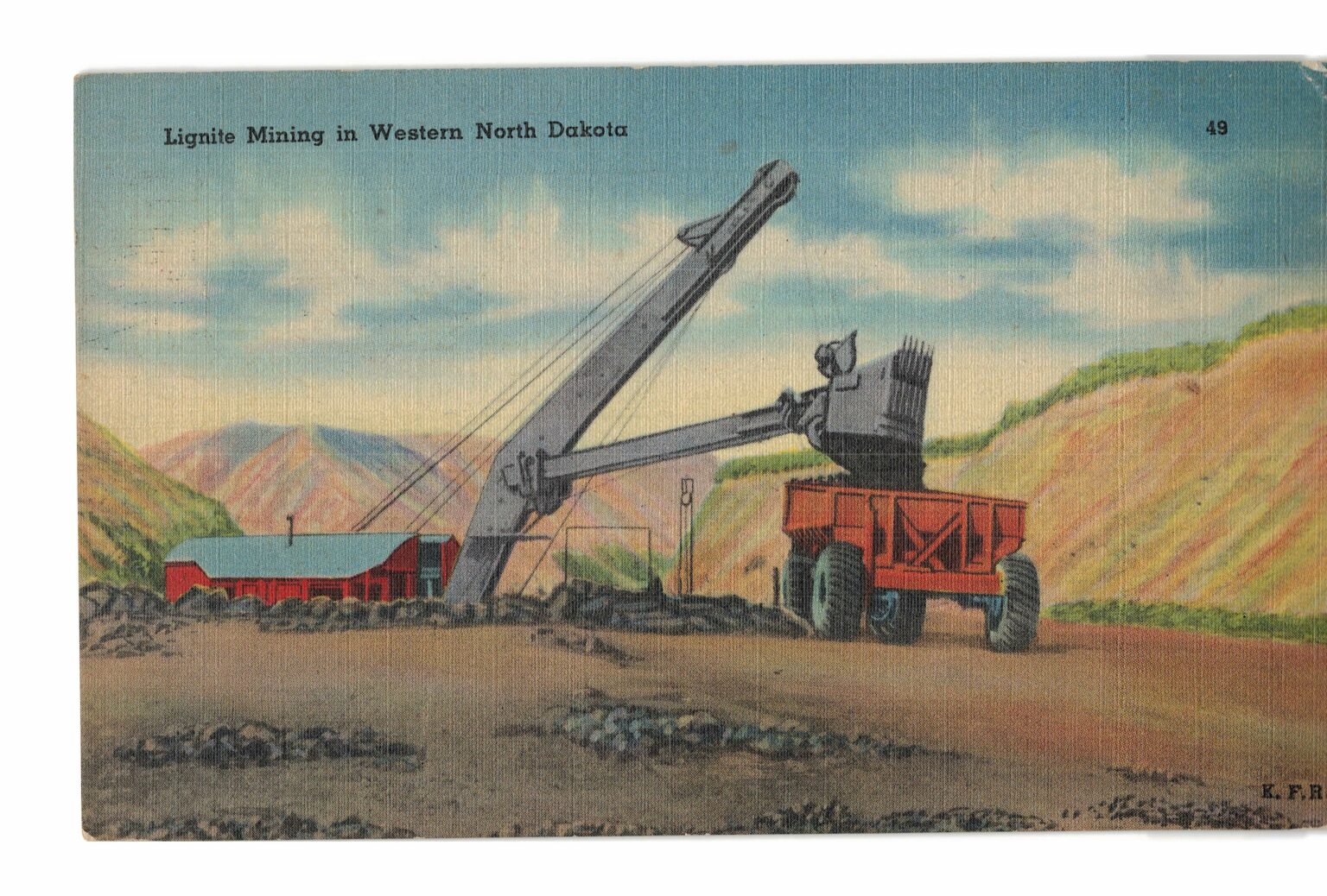 Linen postcard. Crap Game, Reno, Nevada. Men, gambling, smoking ...