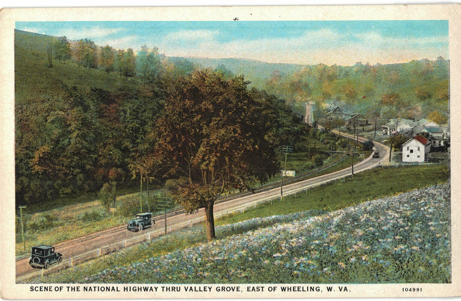 Real photo postcard. US 50 – Romney, West Virginia to Gormania, WV ...